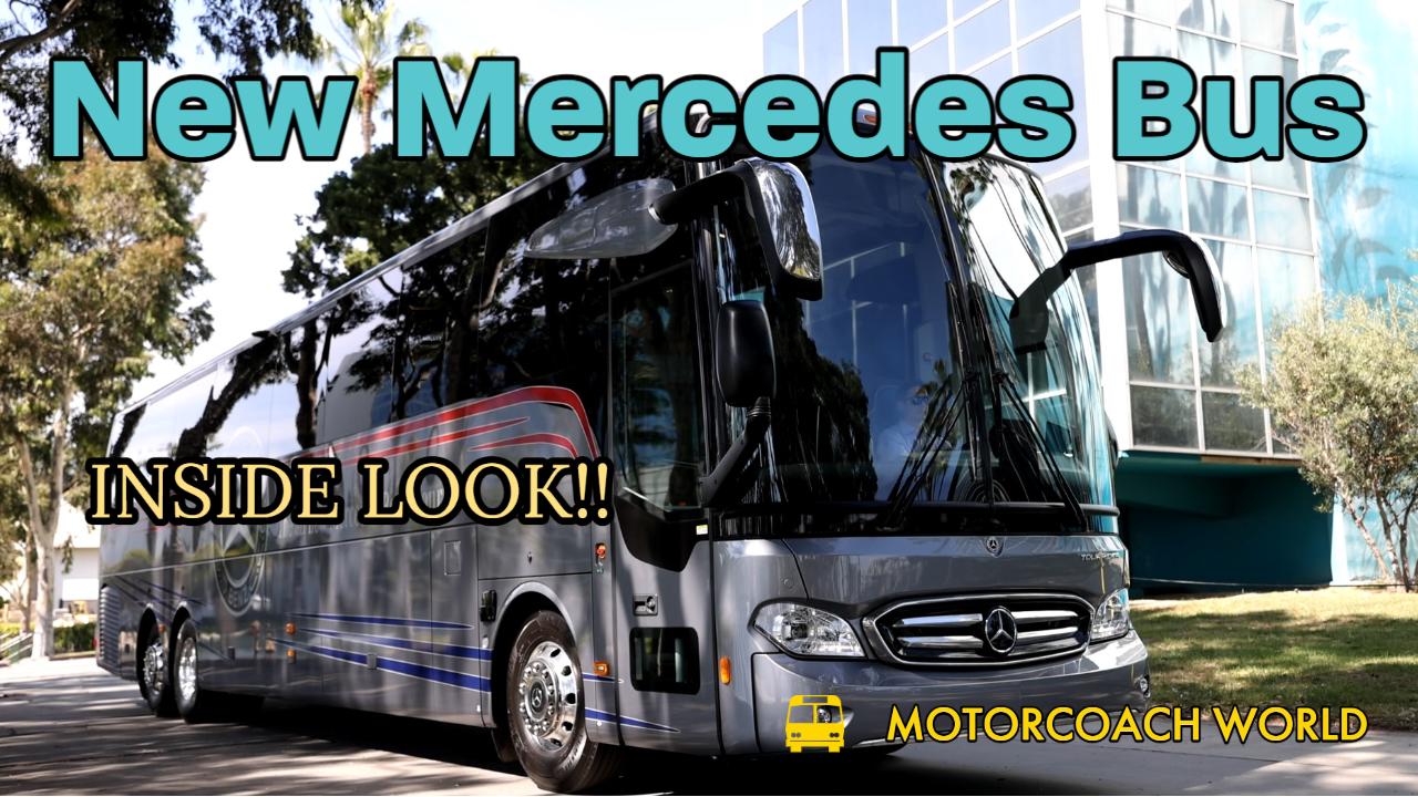 Get a first in-depth look at the Mercedes Benz bus coming to the U.S ...