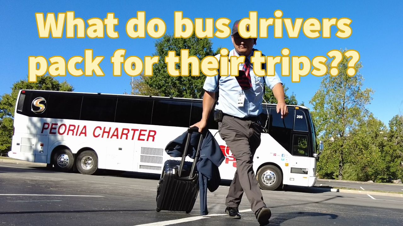 Top 10 things coach bus drivers pack in their travel bags - Bus ...