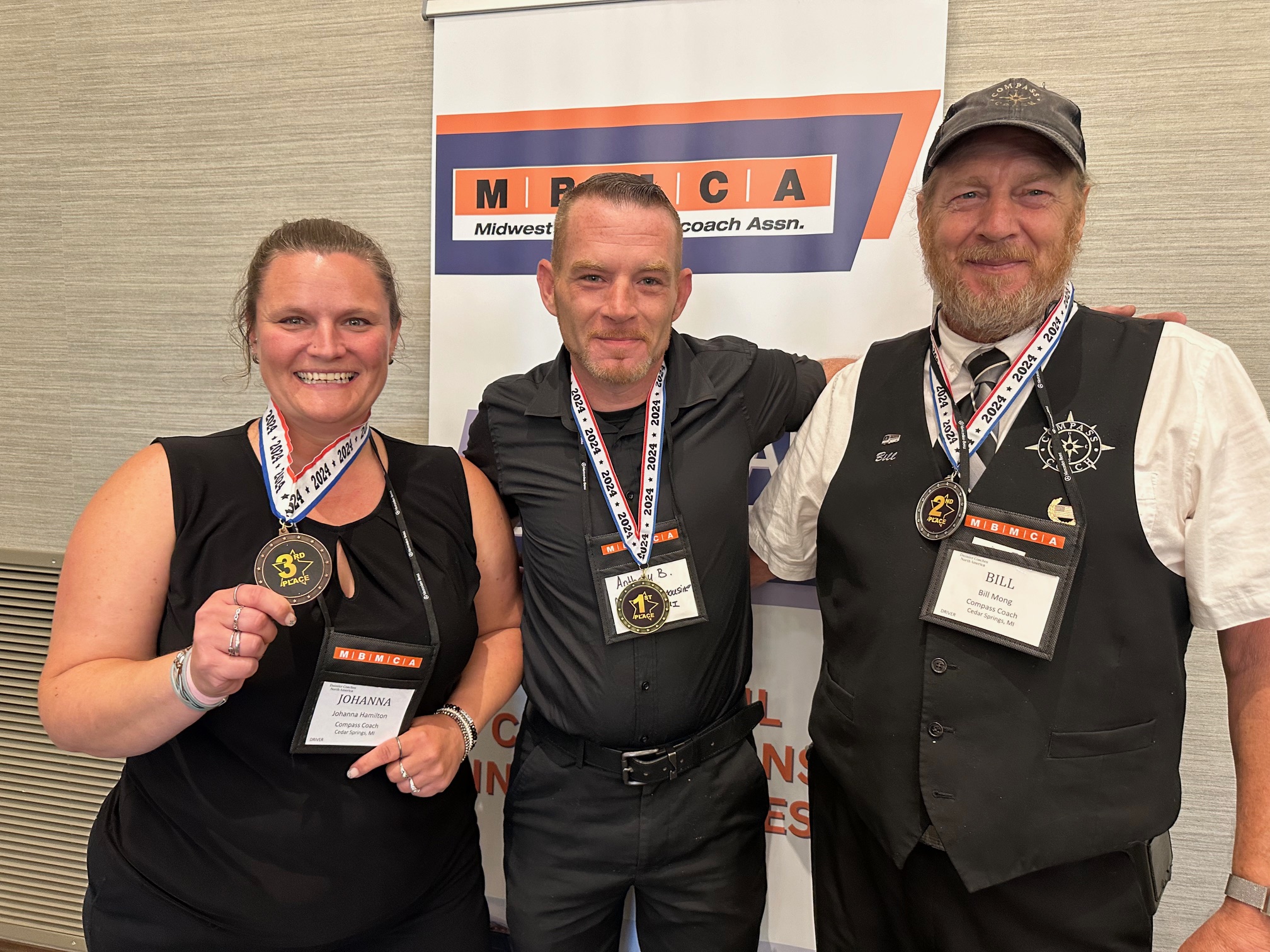 New motorcoach driver wins MBMCA Driver Competition - Bus & Motorcoach News